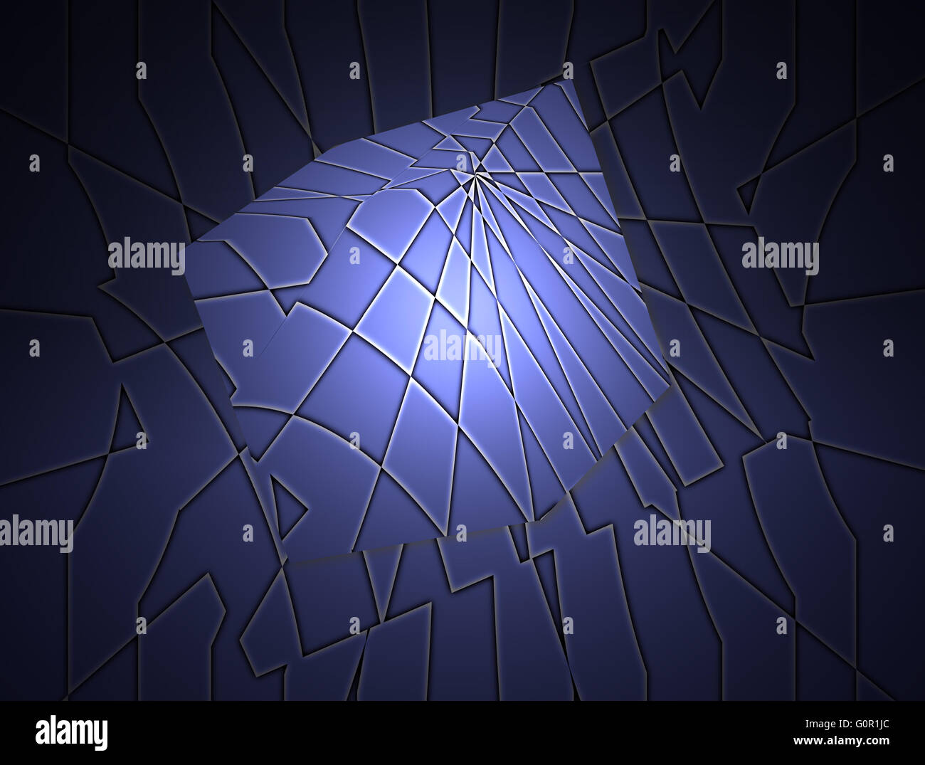 Colorful abstract background with 3 dimensional effect Stock Photo - Alamy