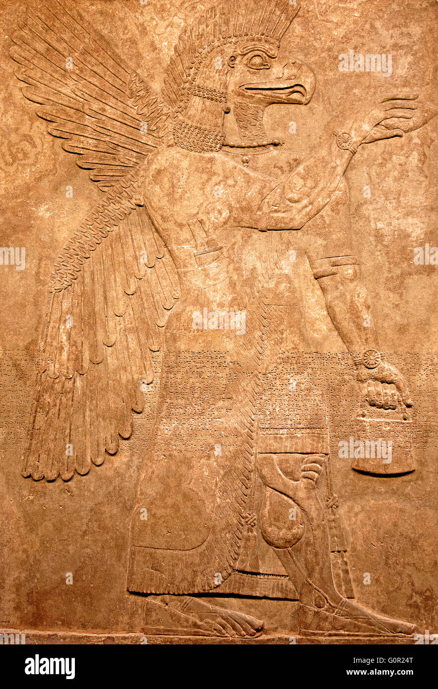 Ancient sumerian stone carving with cuneiform scripting Stock Photo - Alamy