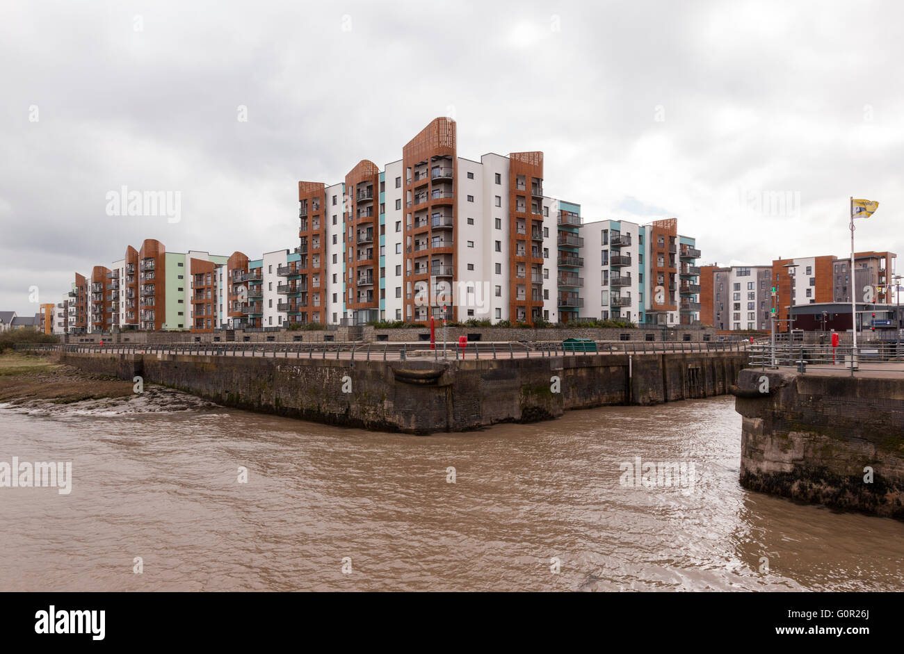 Portishead Quays Marina, Portishead, Somerset, England, UK Stock Photo ...