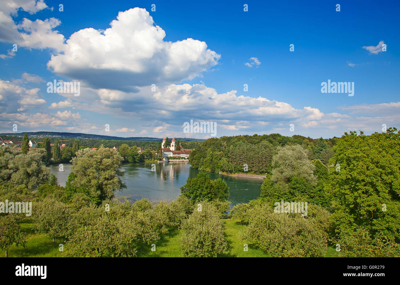 Rheinau switzerland monastery hi-res stock photography and images - Alamy