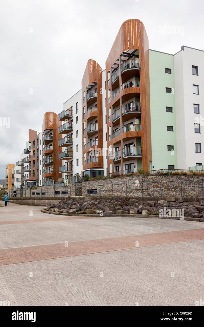 Portishead Quays Marina, Portishead, Somerset, England, UK Stock Photo ...