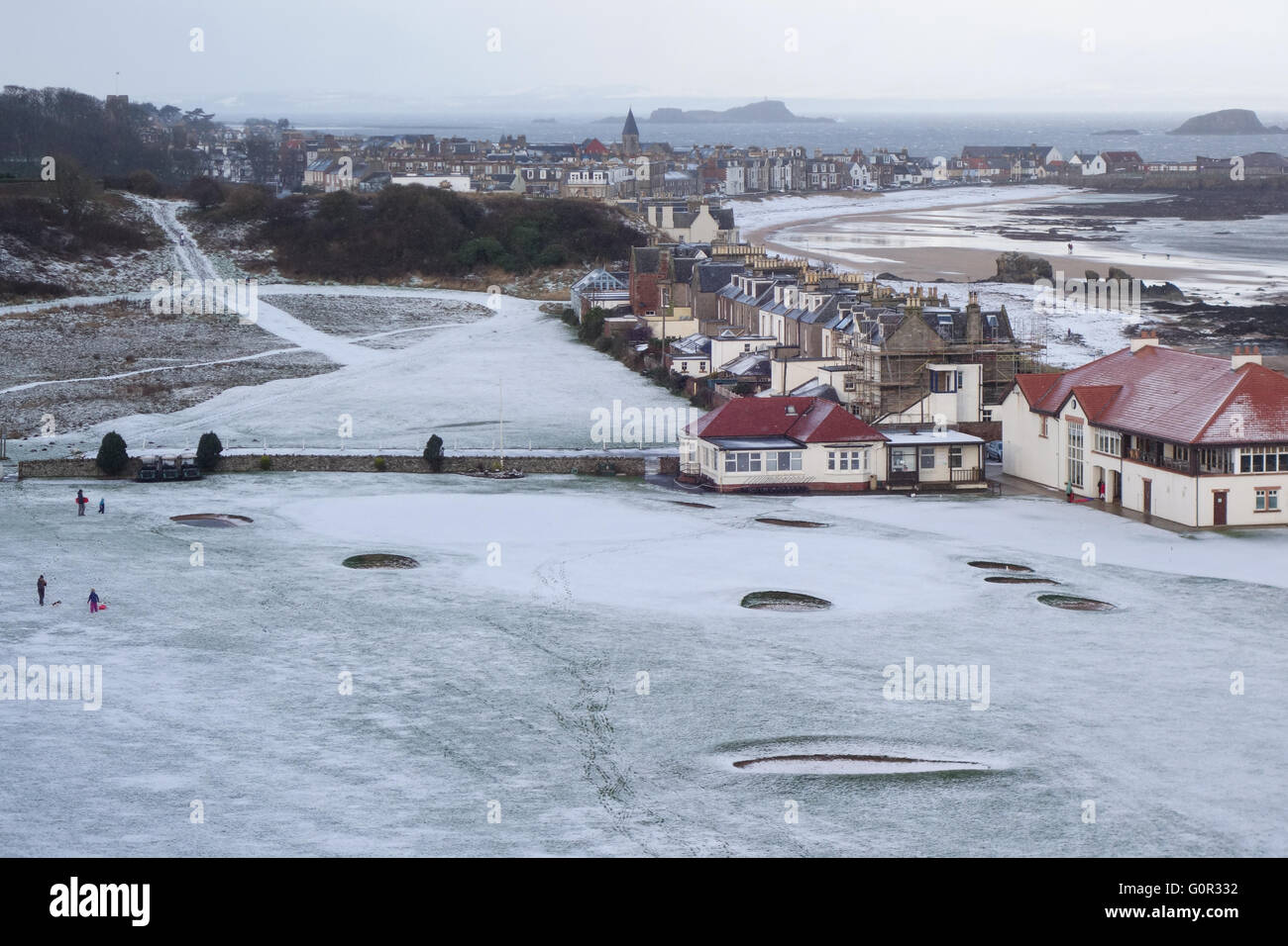 Frozen golf course hi-res stock photography and images - Alamy