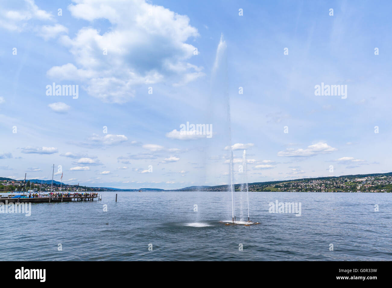 Zurich switzerland fountain hi-res stock photography and images - Alamy