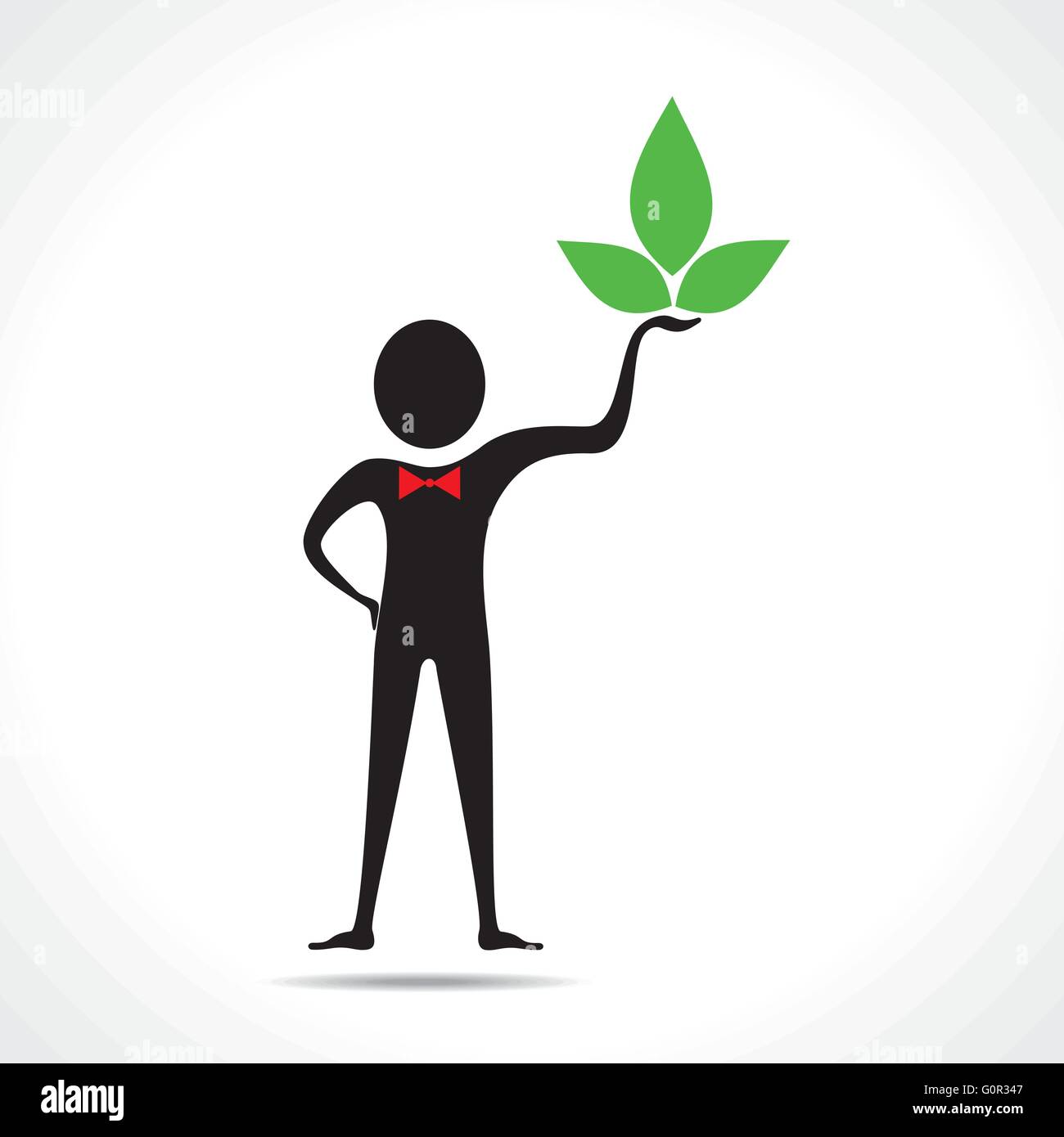 Stylized icon hand holding Stock Vector Images - Alamy