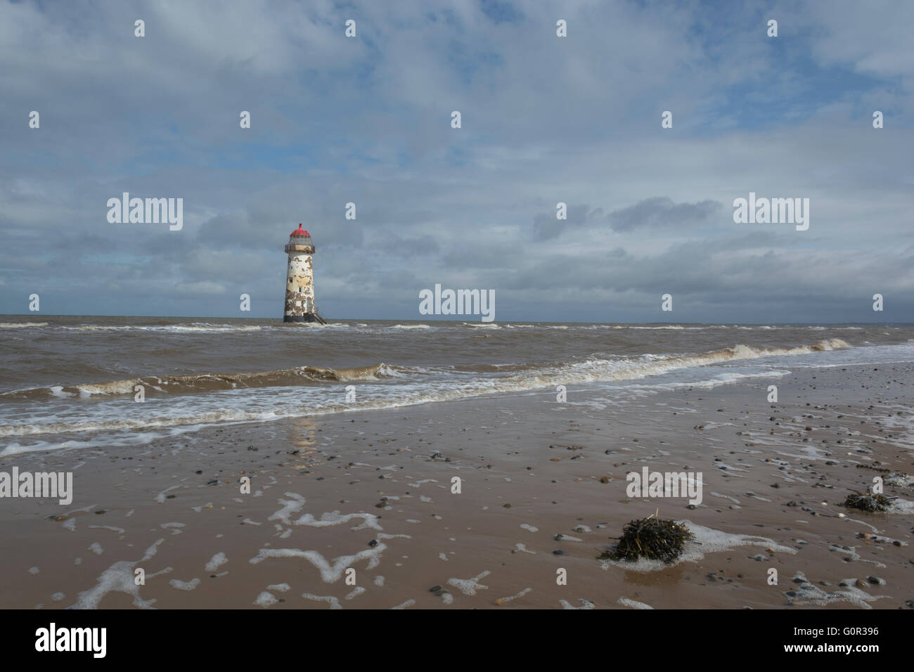 Talacre beach is part of a village in Flintshire on the north coast of ...