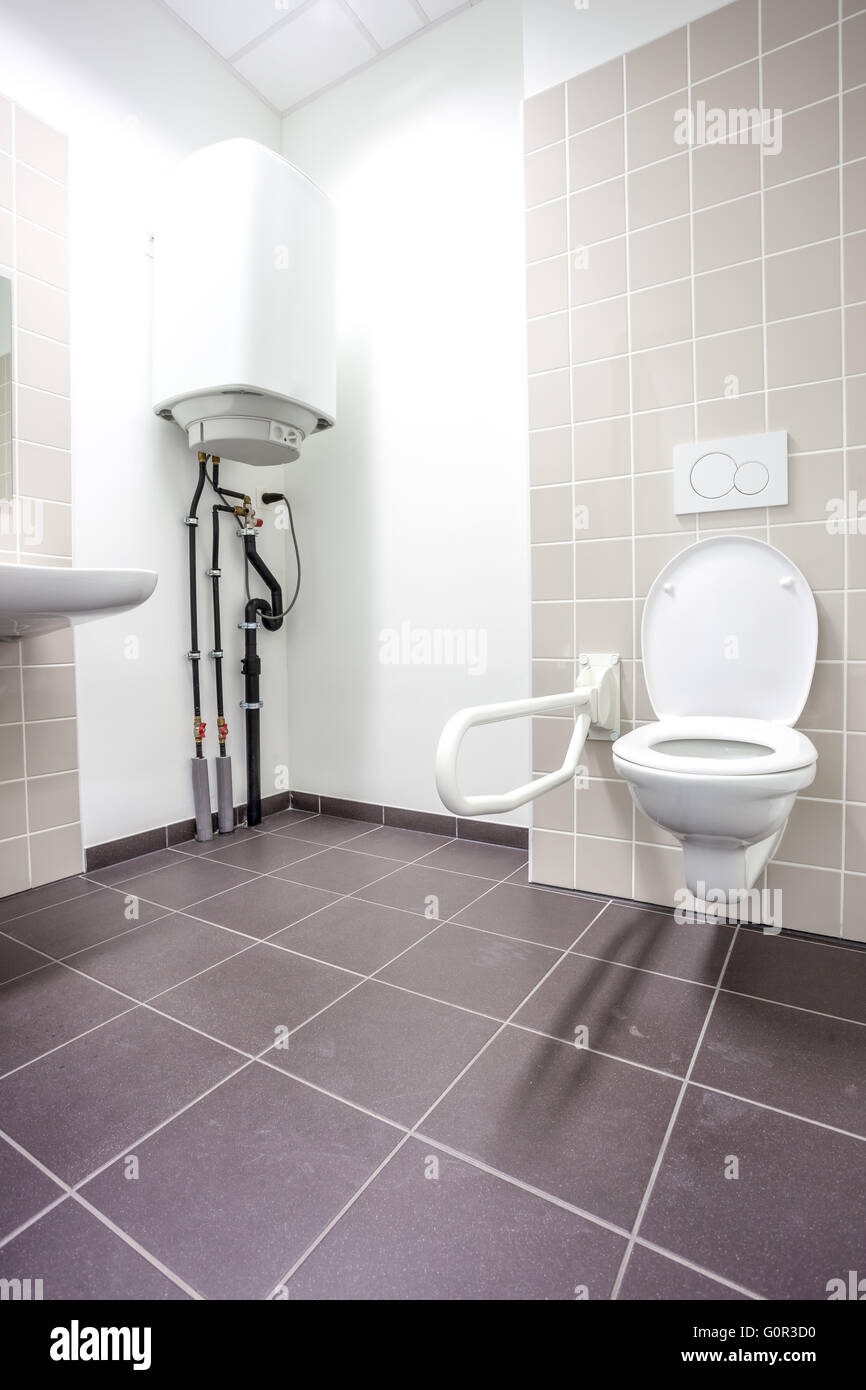 public disabled toilet in a large building Stock Photo - Alamy