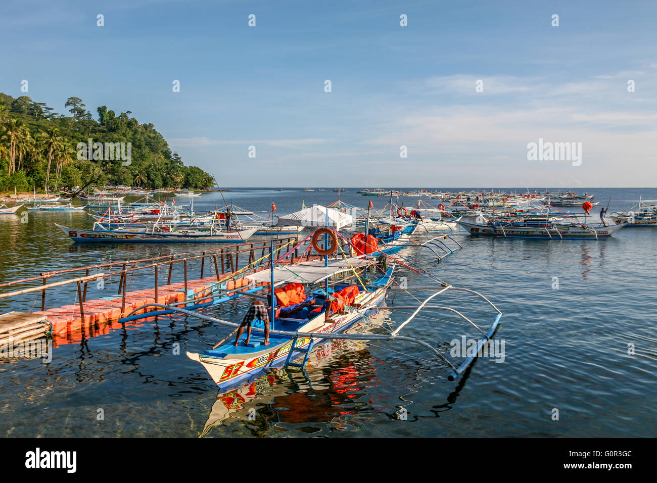 Philippines Palawan Puerto Princesa Sabang Boats to take visitors to ...