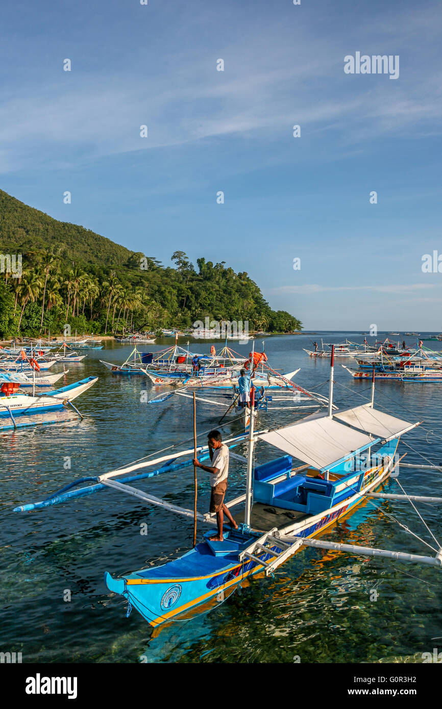 Philippines Palawan Puerto Princesa Sabang Boats to take visitors to ...