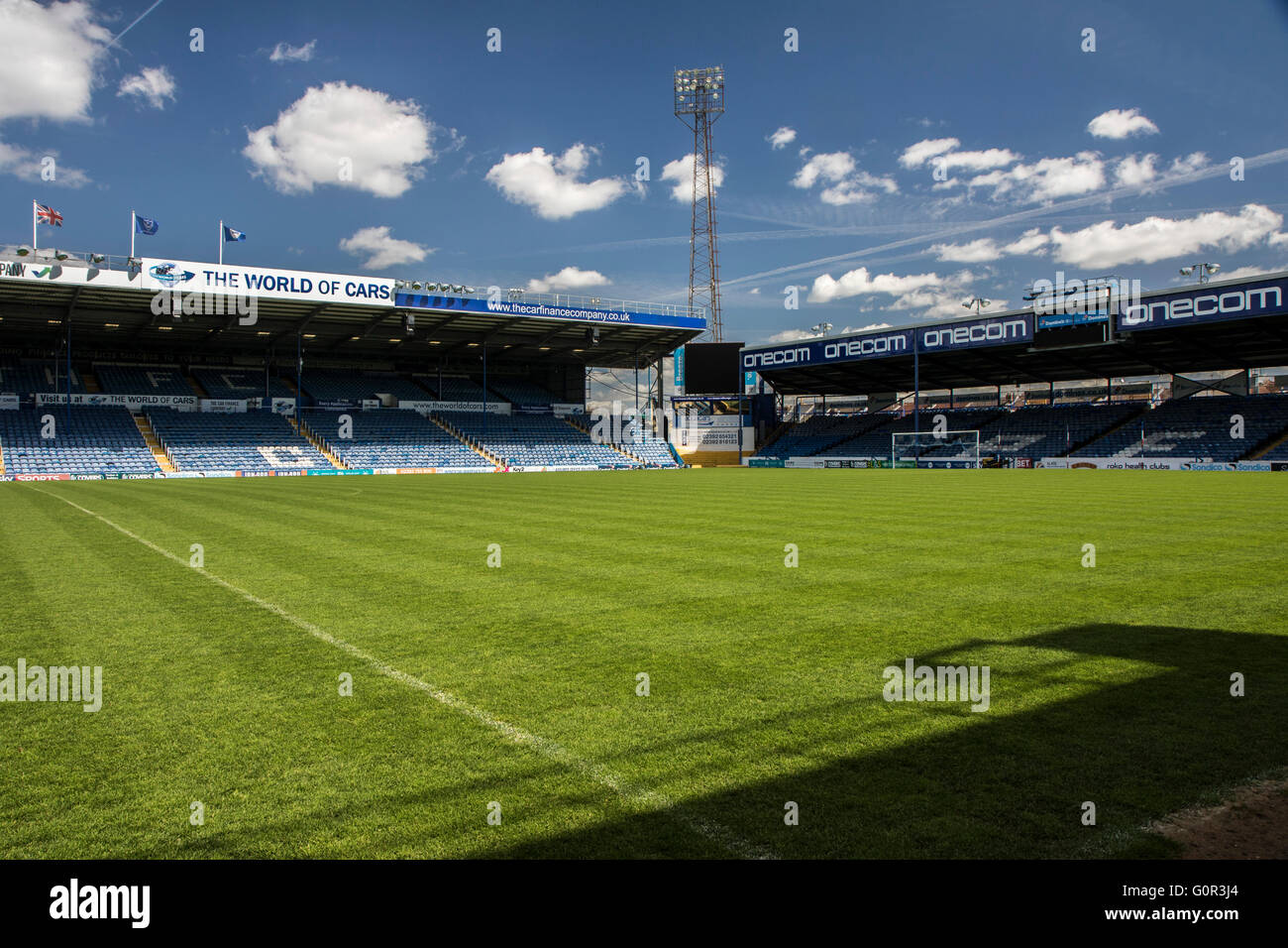 Fratton Park Portsmouth Football Ground Stock Photo - Alamy