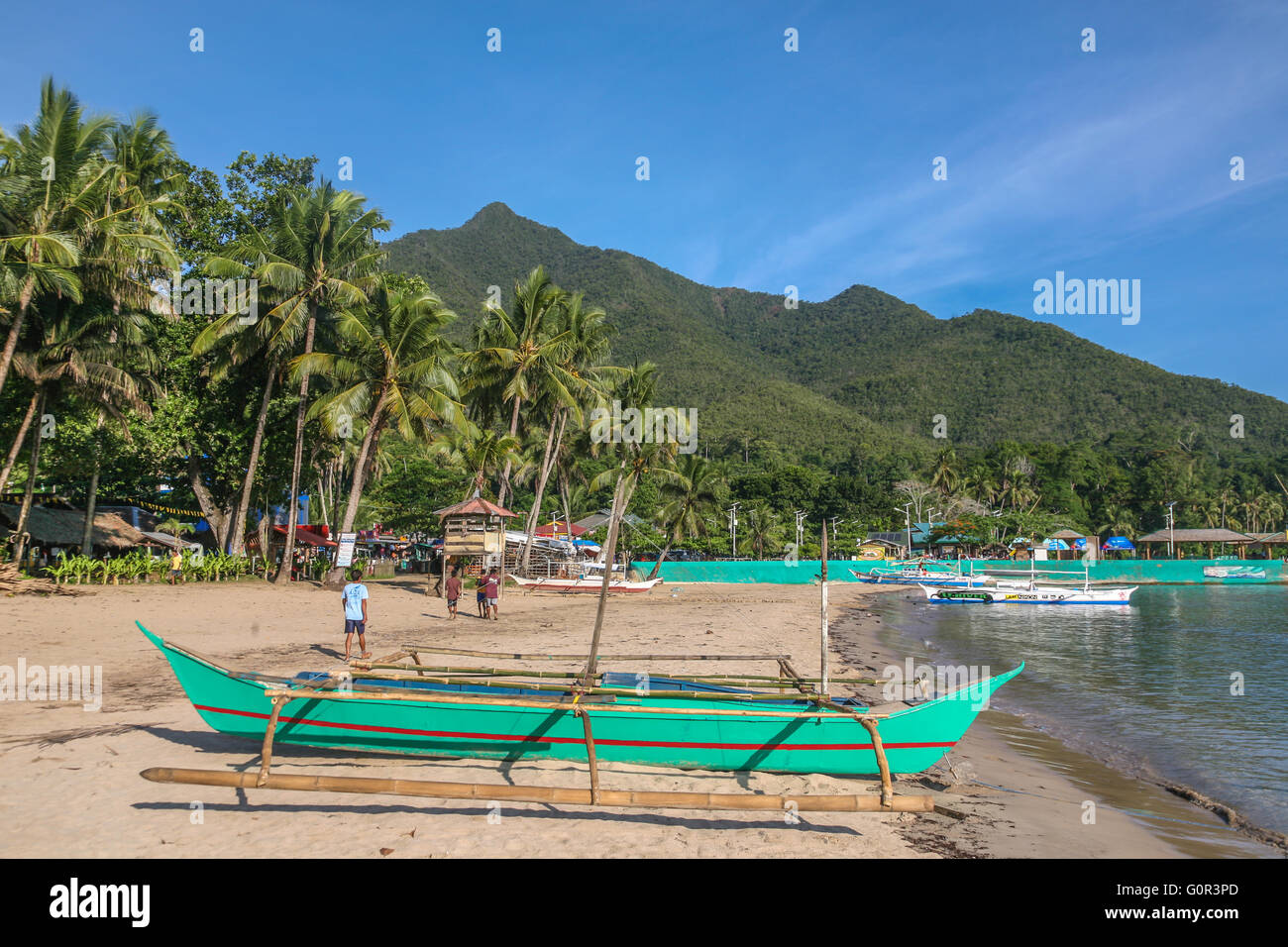 Philippines Palawan Puerto Princesa Sabang Boats to take visitors to ...