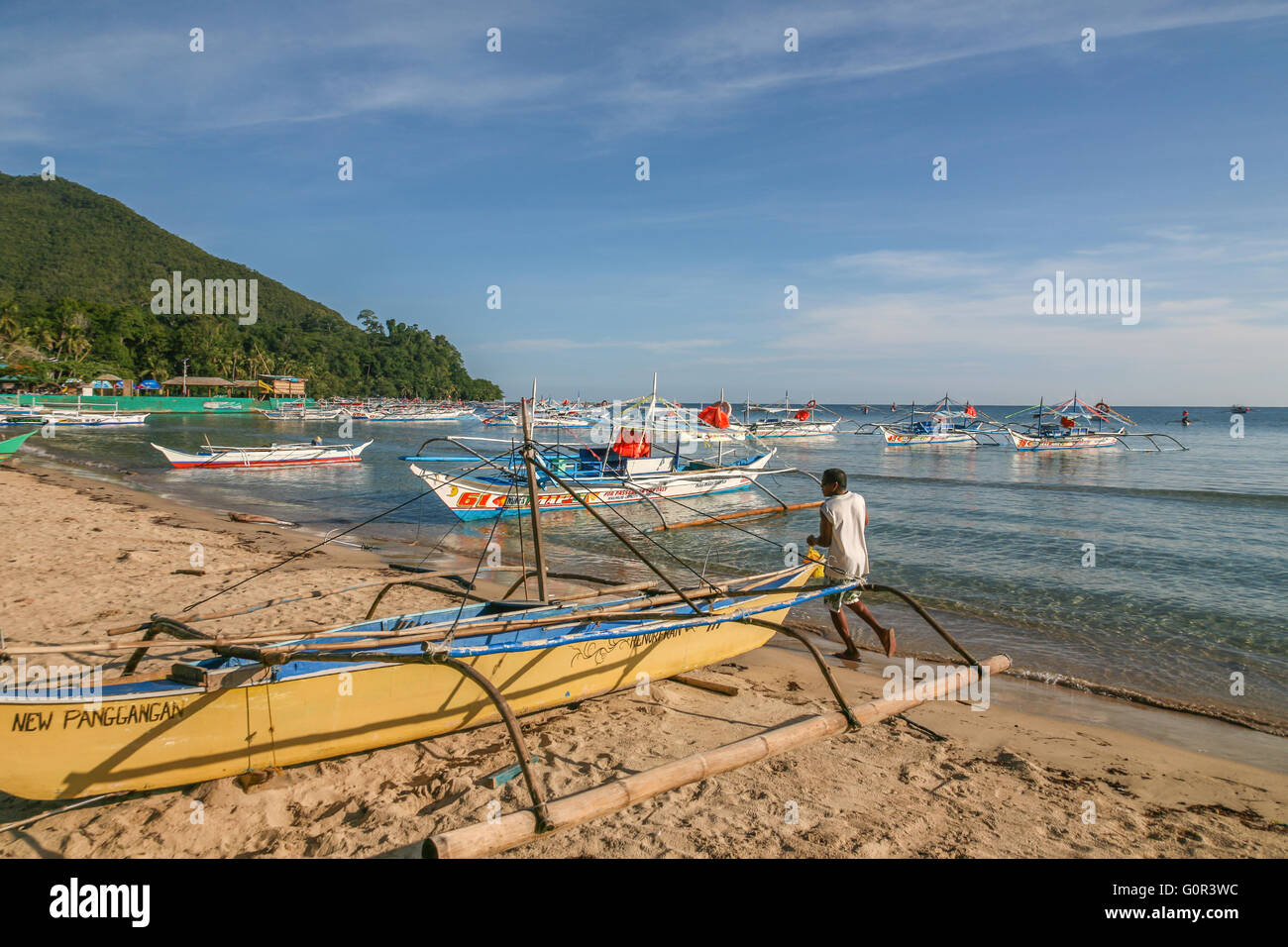 Philippines Palawan Puerto Princesa Sabang Boats to take visitors to ...