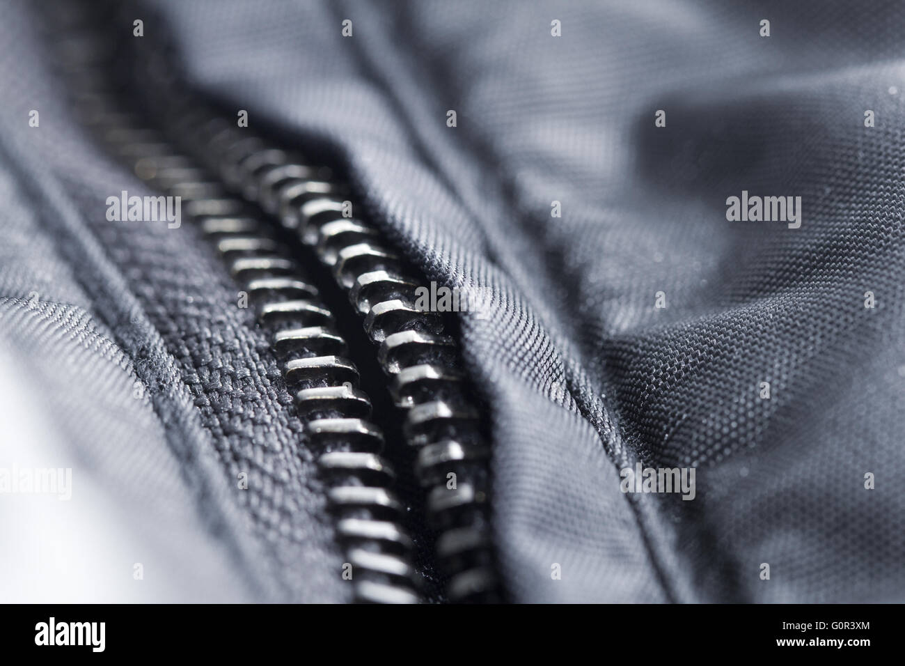 Jacket with zipper detail, fashion industry concepts Stock Photo - Alamy