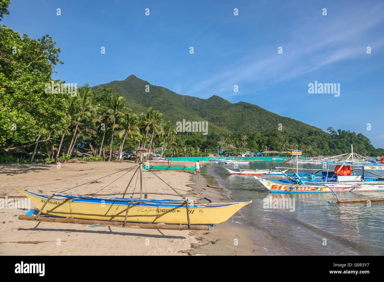 Philippines Palawan Puerto Princesa Sabang Boats to take visitors to ...