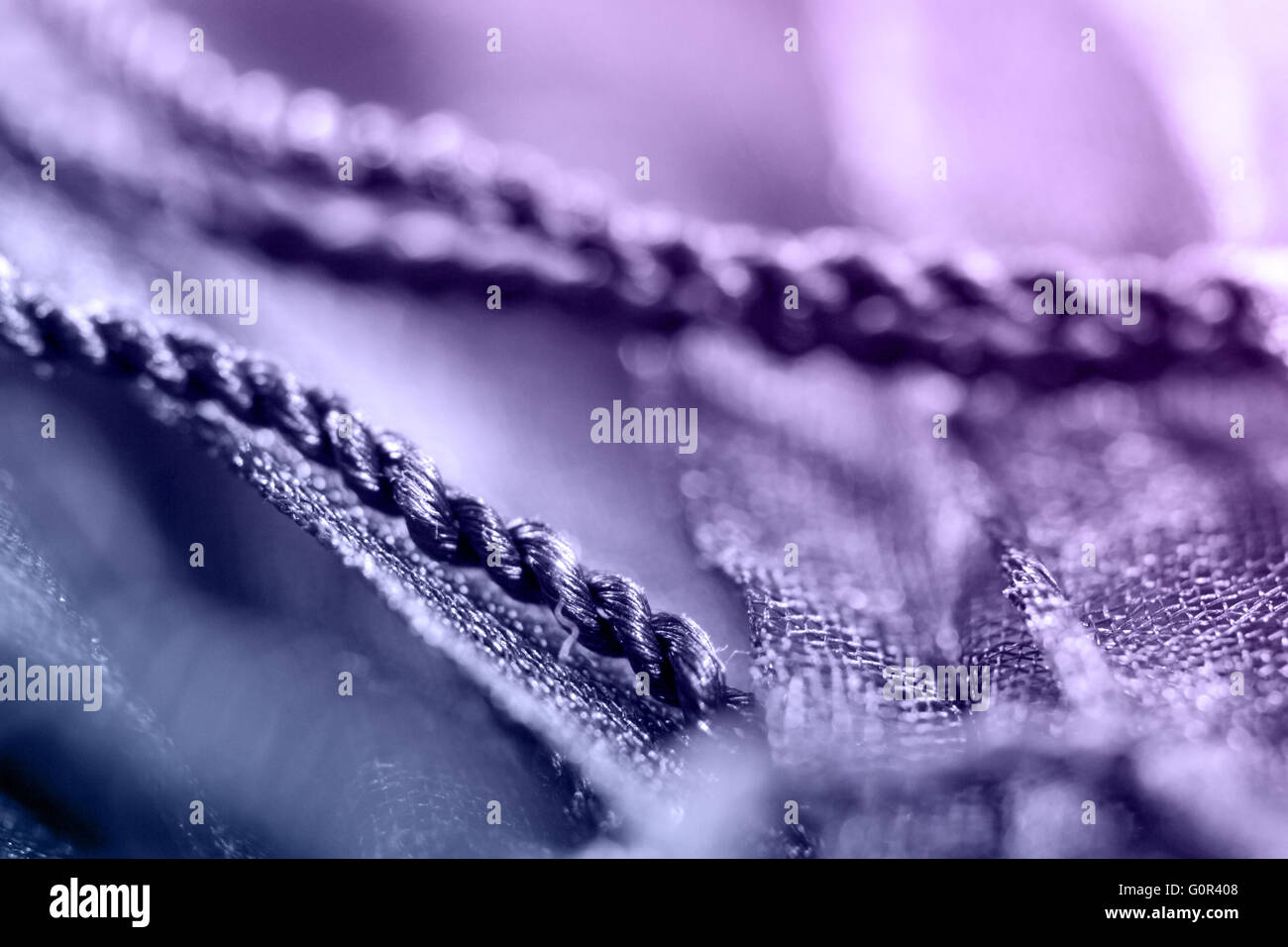 Textile and fabric industry background Stock Photo - Alamy