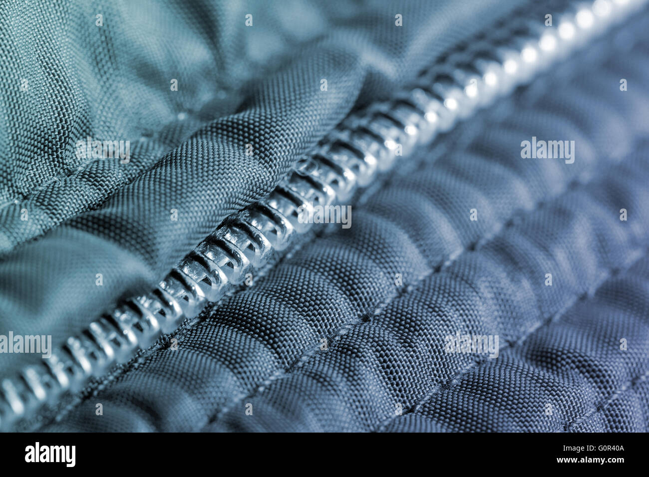 Jacket with zipper detail, fashion industry concepts Stock Photo - Alamy
