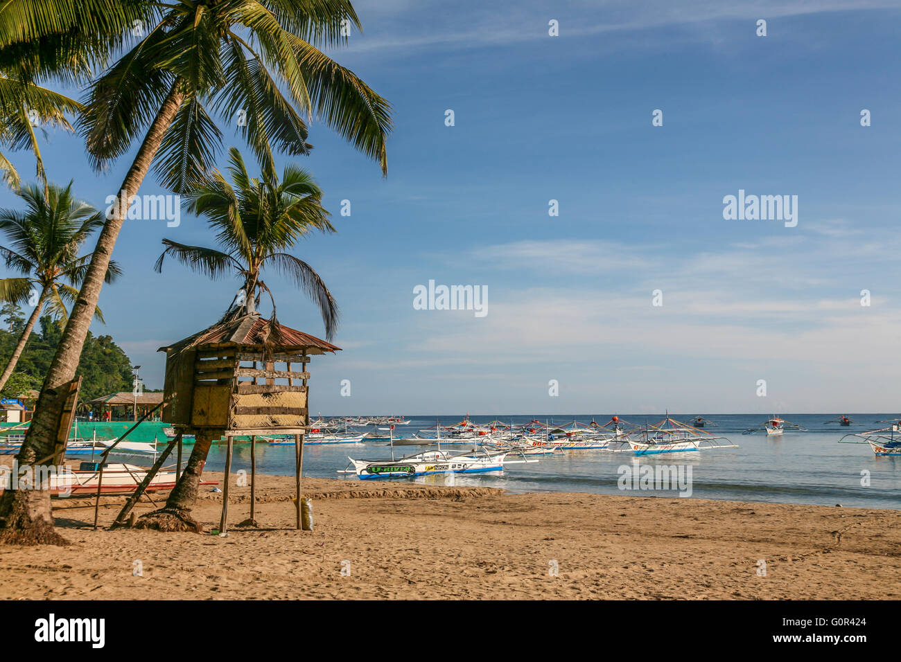 Philippines Palawan Puerto Princesa Sabang Boats to take visitors to ...