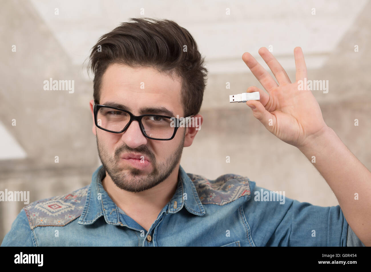 Freelancer in office Stock Photo - Alamy