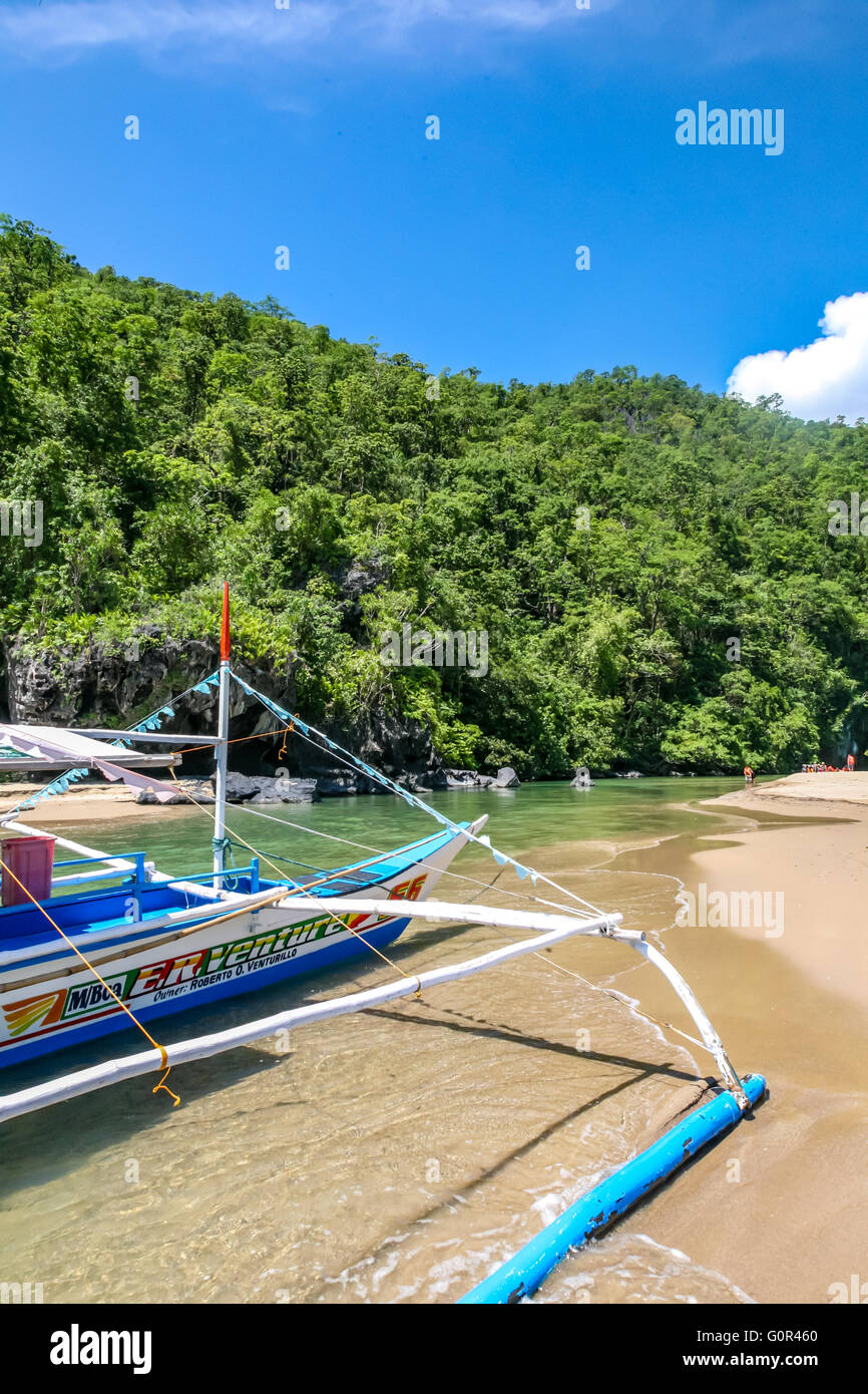 Philippines Palawan Puerto Princesa Sabang Boats to take visitors to ...