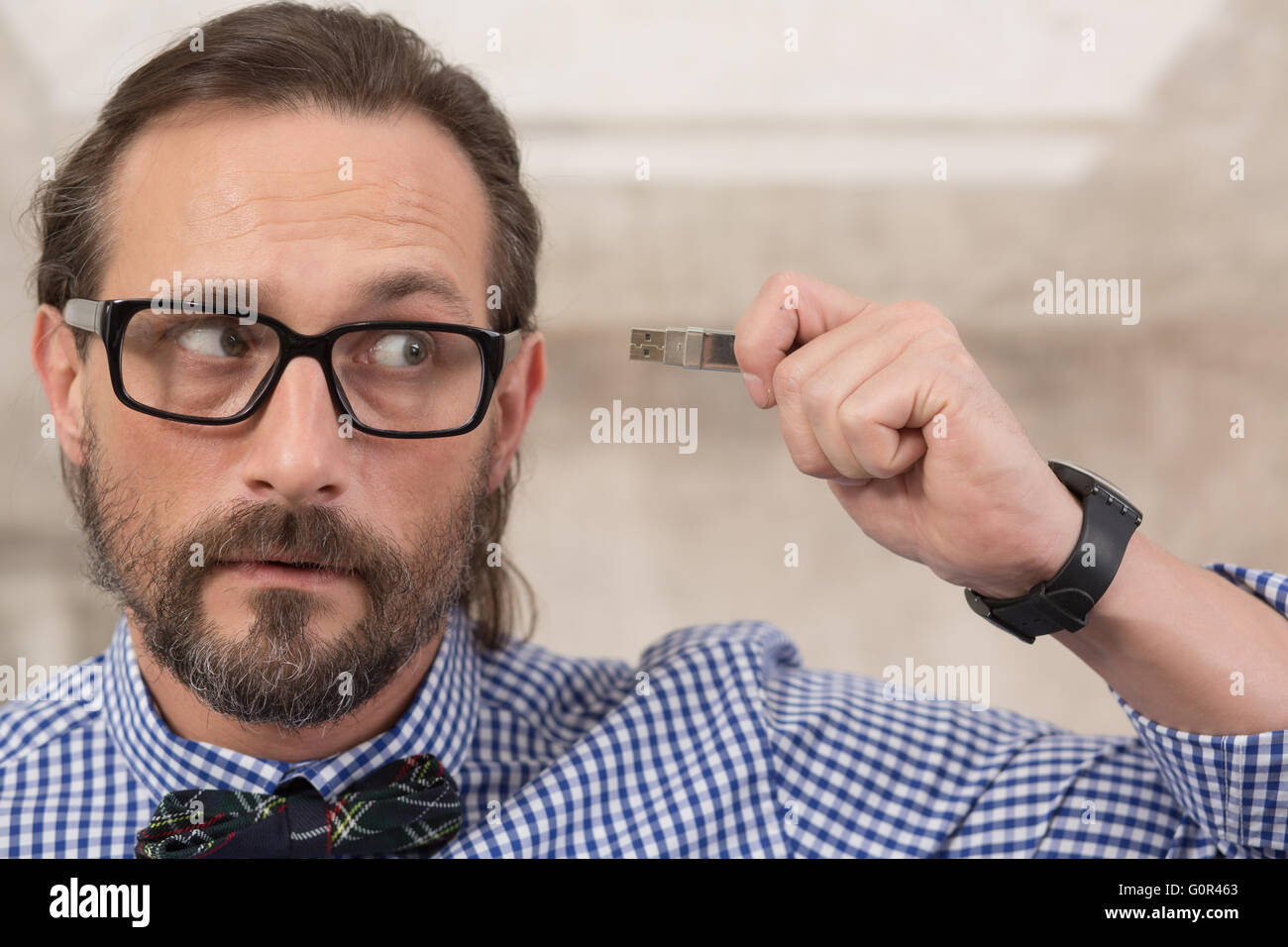 Freelancer in office Stock Photo - Alamy