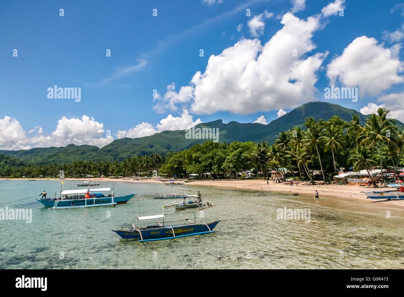 Philippines Palawan Puerto Princesa Sabang Boats to take visitors to ...