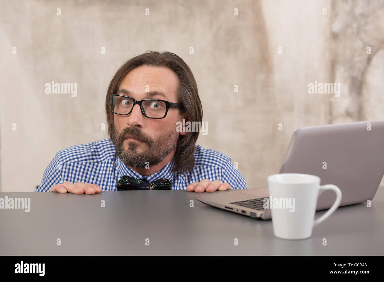 Businessman fear hi-res stock photography and images - Alamy