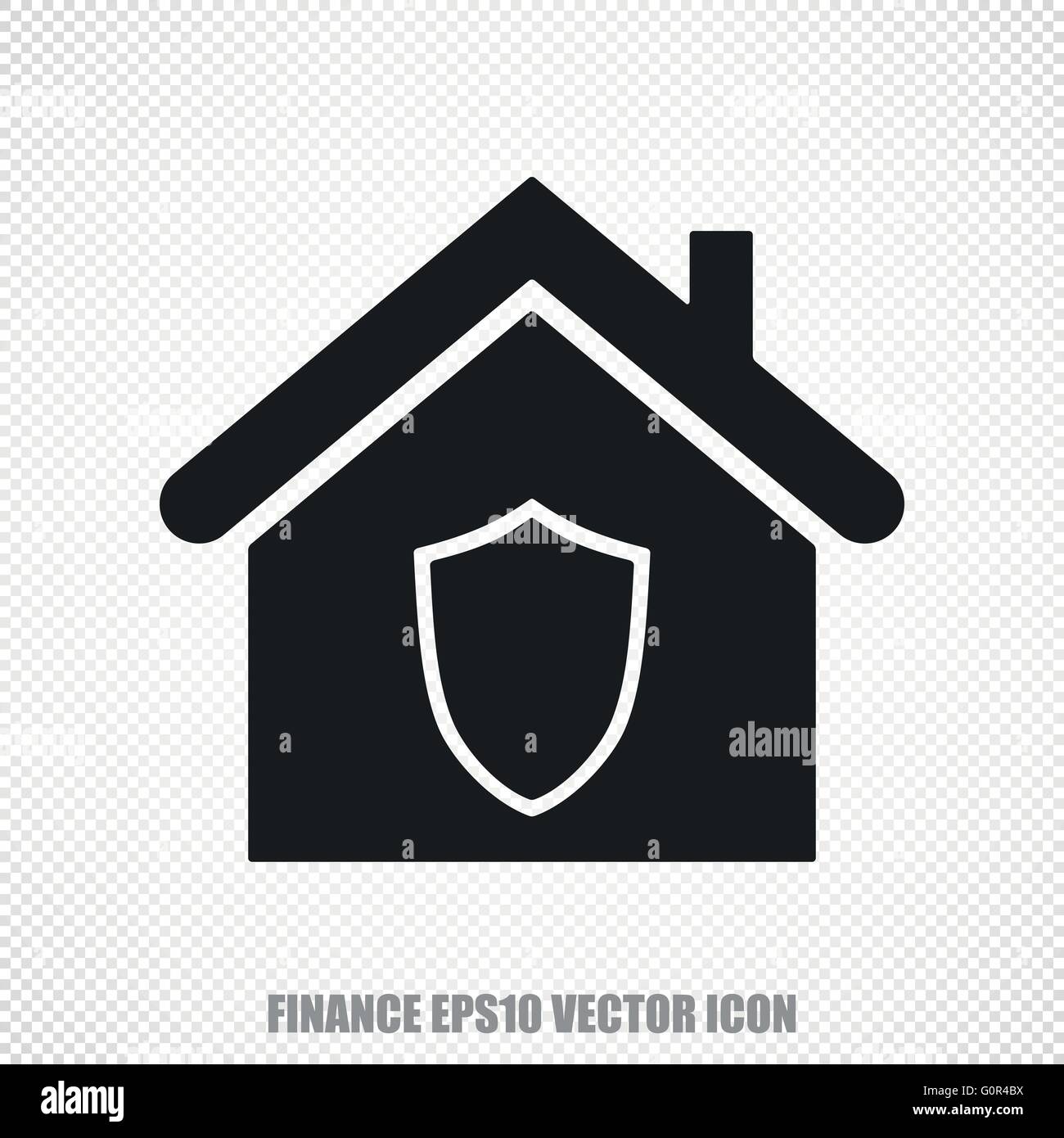 Finance vector Home icon. Modern flat design Stock Vector Image & Art ...
