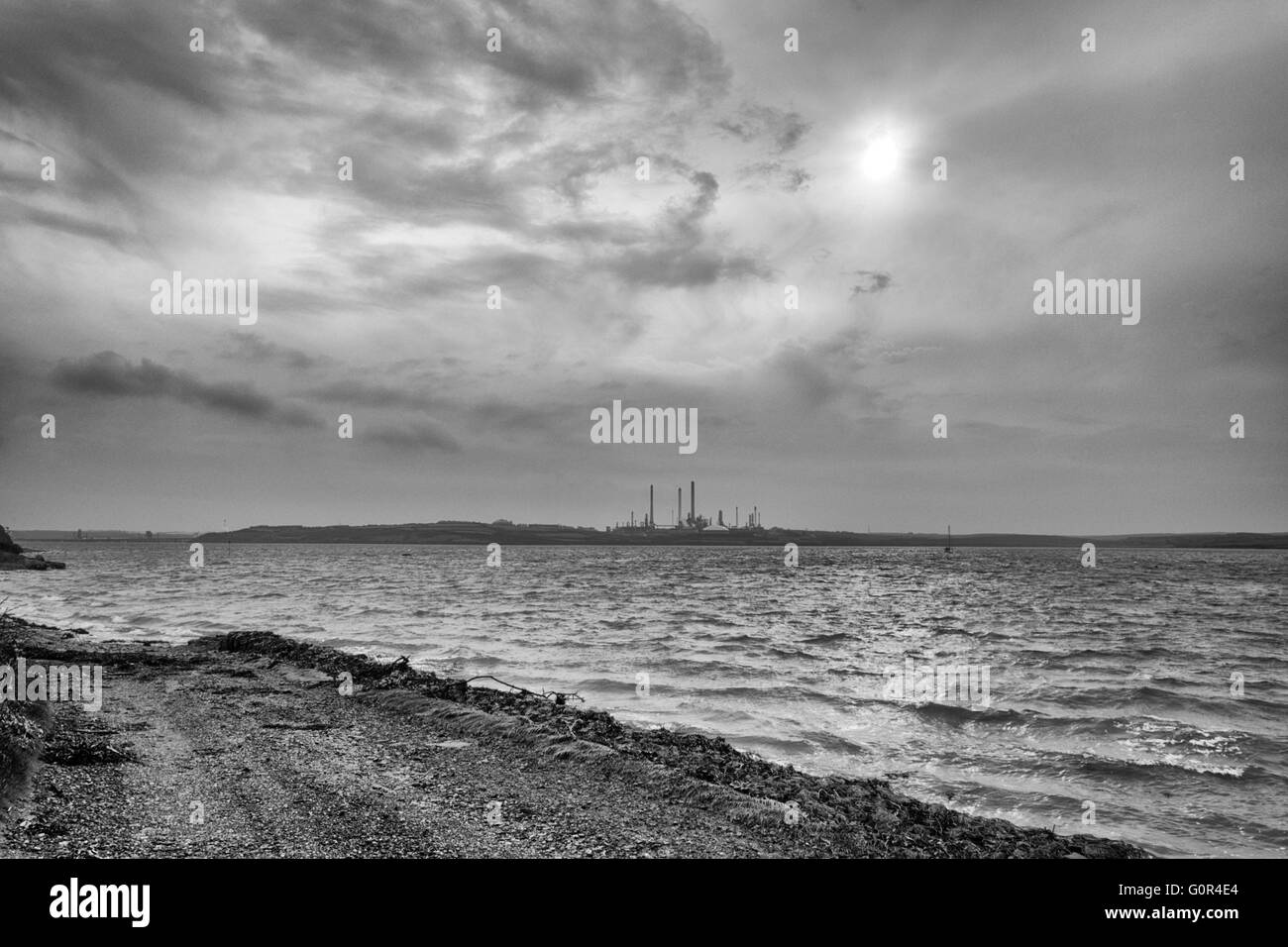 Angle Bay South Pembrokeshire Wales Stock Photo - Alamy