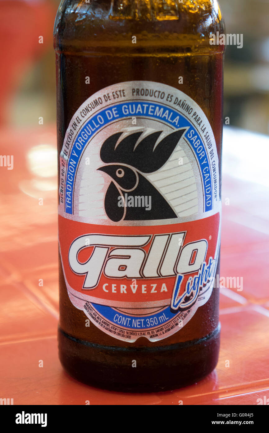 Cerveza gallo de guatemala hi-res stock photography and images - Alamy