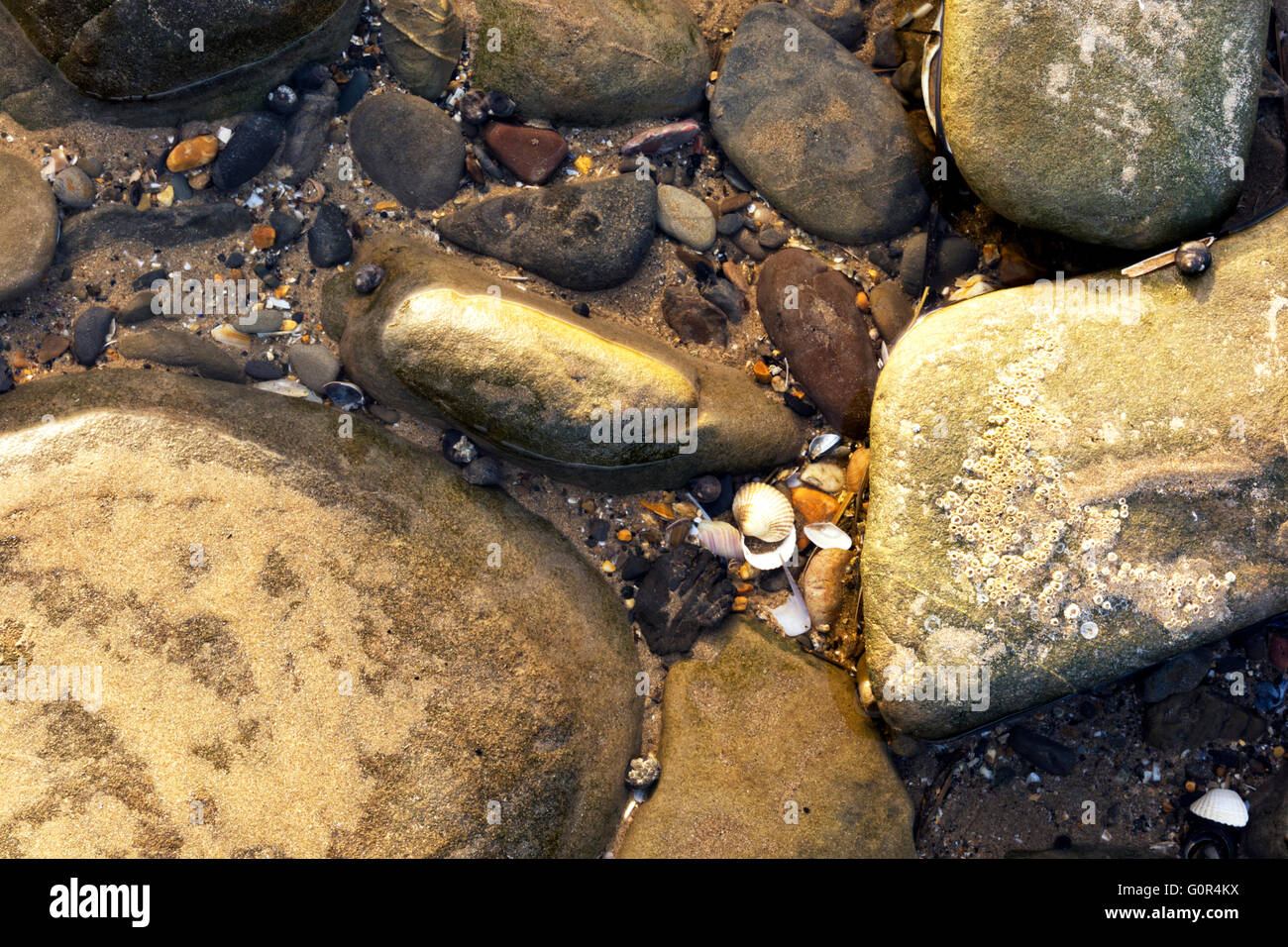 Rock Pools - South Pembrokeshire backgrounds Stock Photo - Alamy