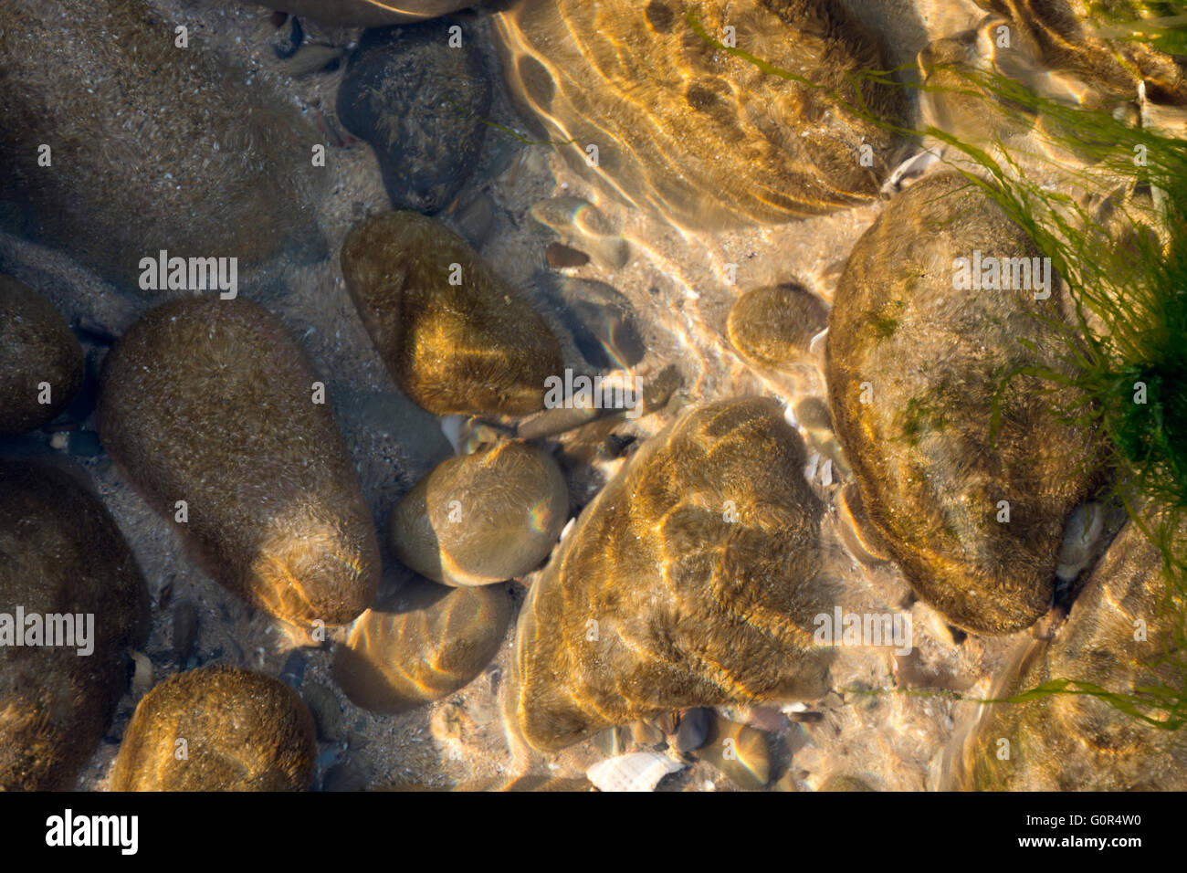 Rock Pools - South Pembrokeshire backgrounds Stock Photo - Alamy