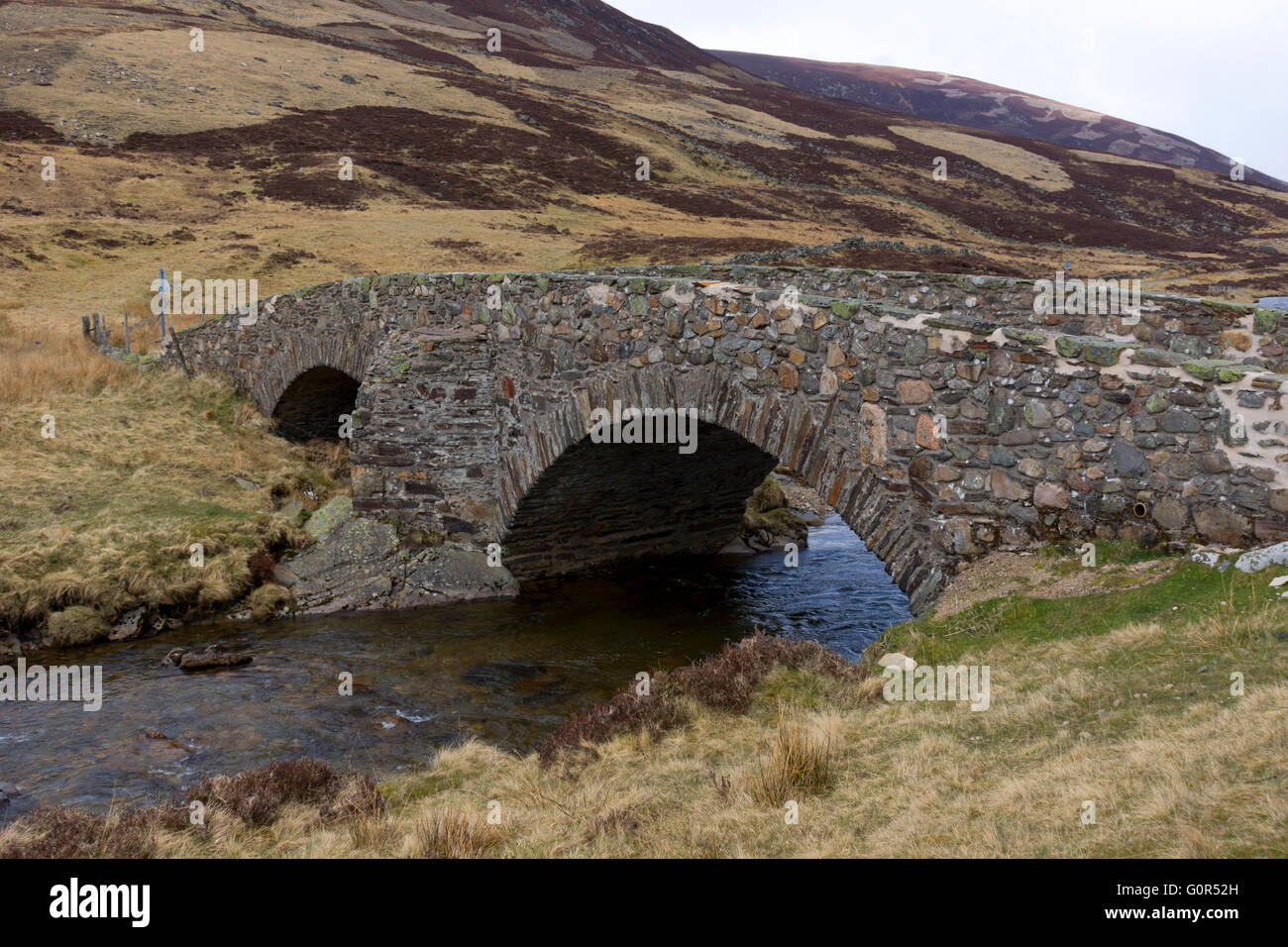 Frasers Bridge, Glen Clunie, near Braemar, Aberdeenshire, Scotland ...