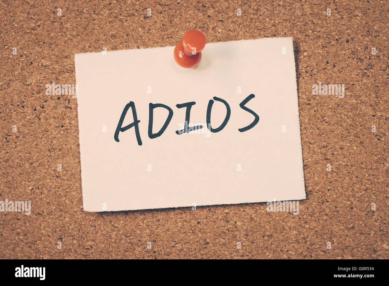 adios Stock Photo - Alamy
