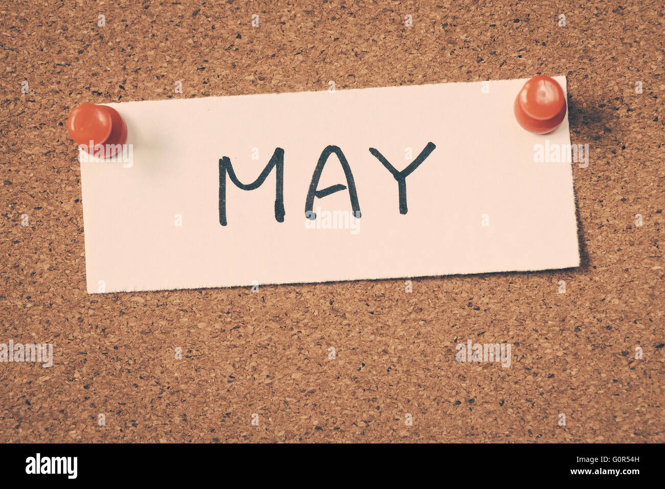 May month banner word hi-res stock photography and images - Alamy