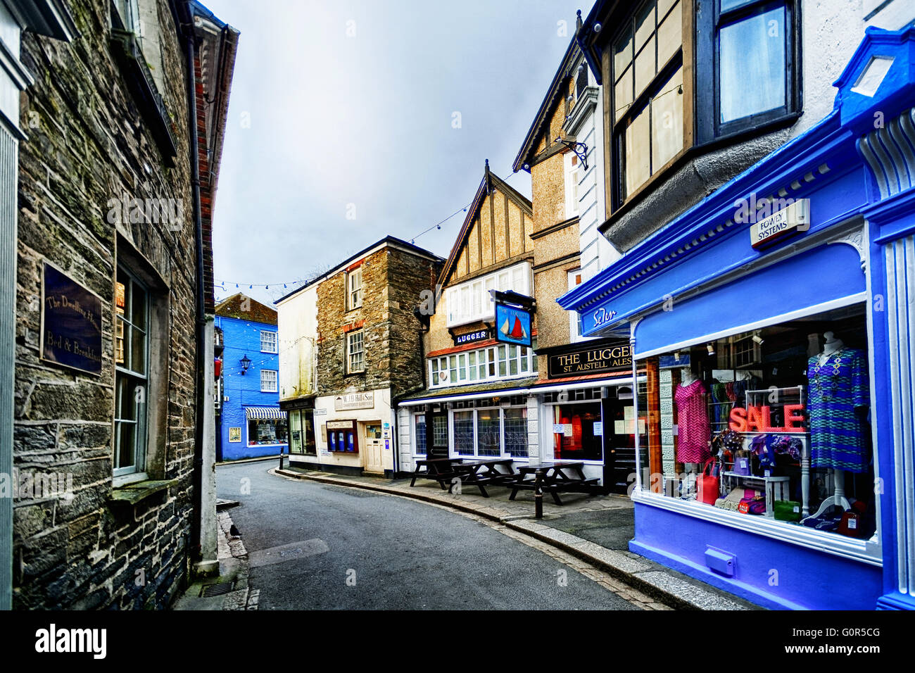 Fowey is a busy Cornish town and port on the south coast of Cornwall ...