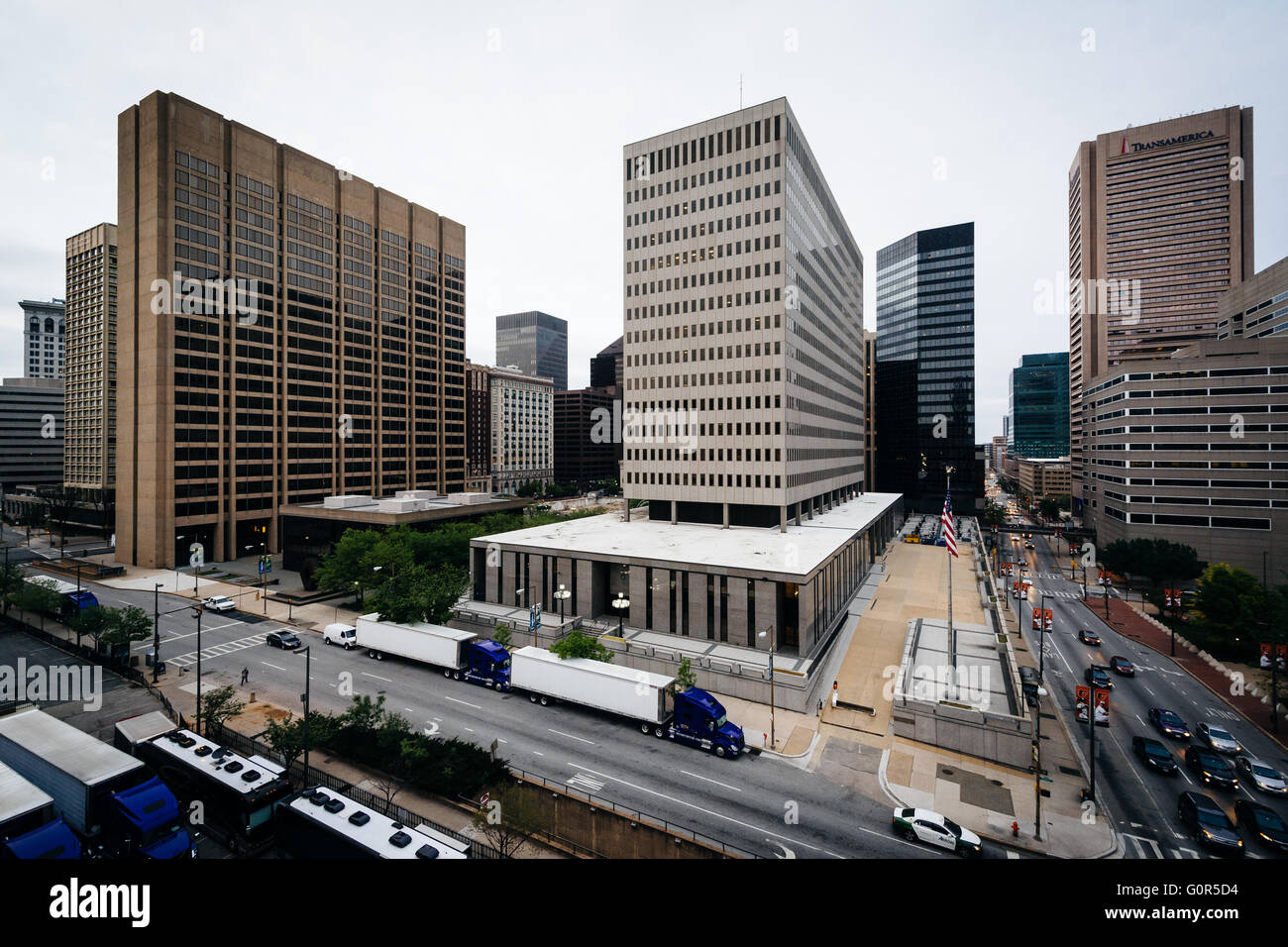 Baltimore maryland buildings hi-res stock photography and images - Alamy