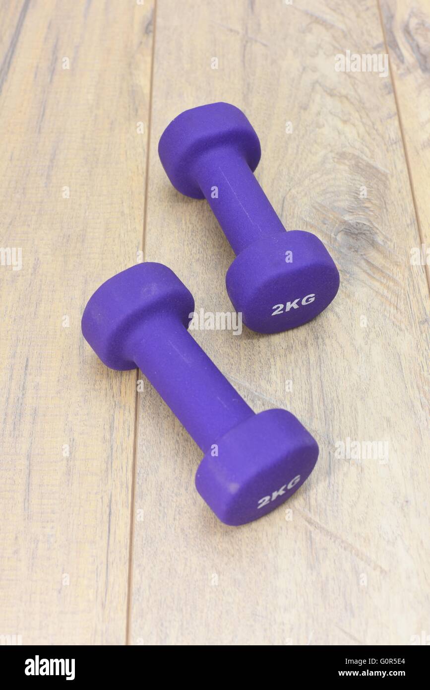 A studio photo of gym equipment Stock Photo - Alamy