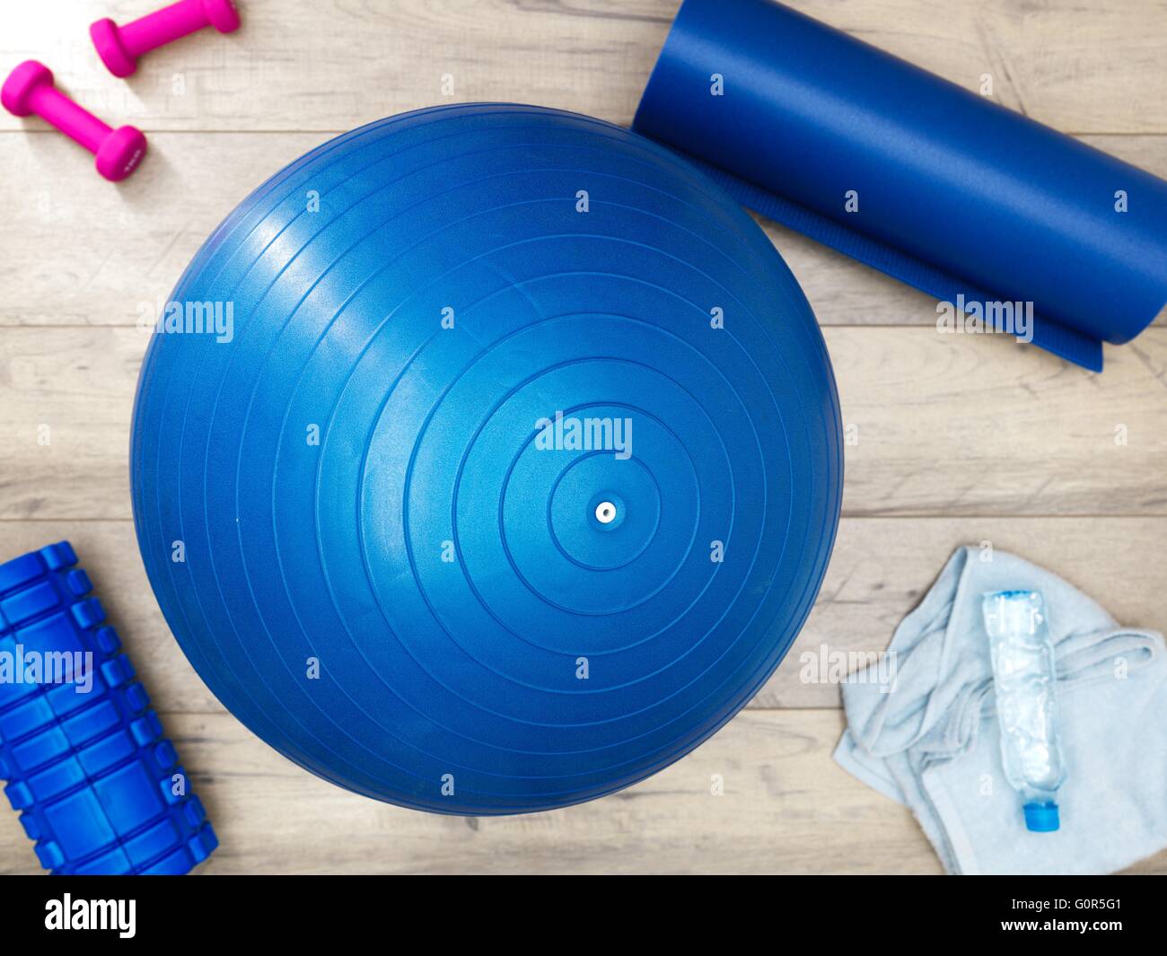 A studio photo of gym equipment Stock Photo - Alamy