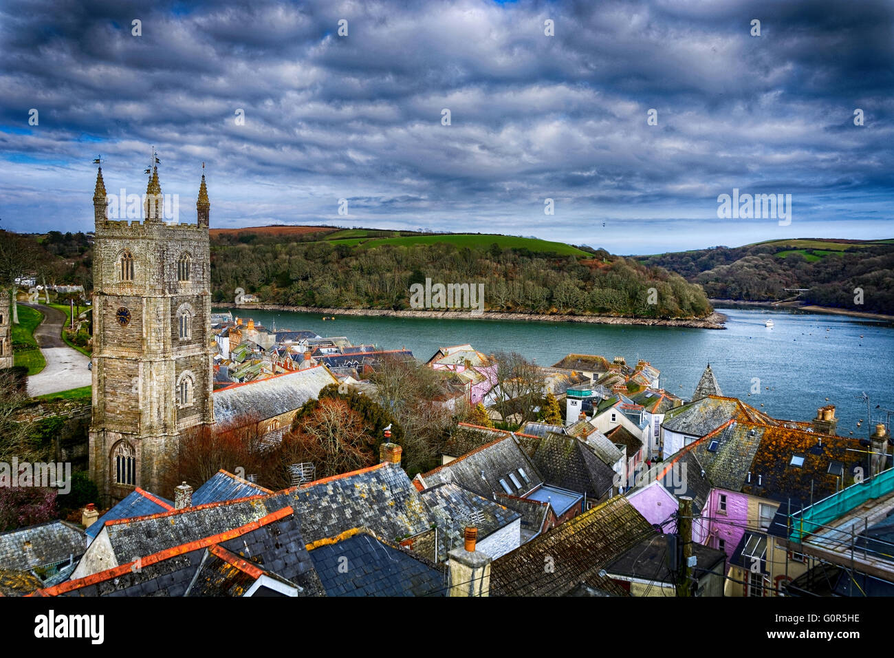 Fowey is a busy Cornish town and port on the south coast of Cornwall ...