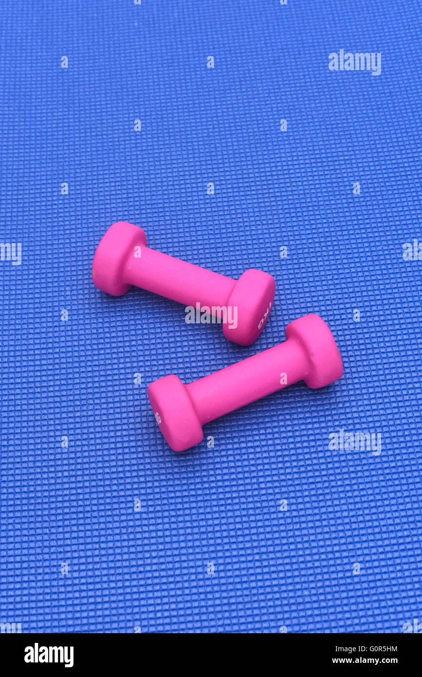 A studio photo of gym equipment Stock Photo - Alamy