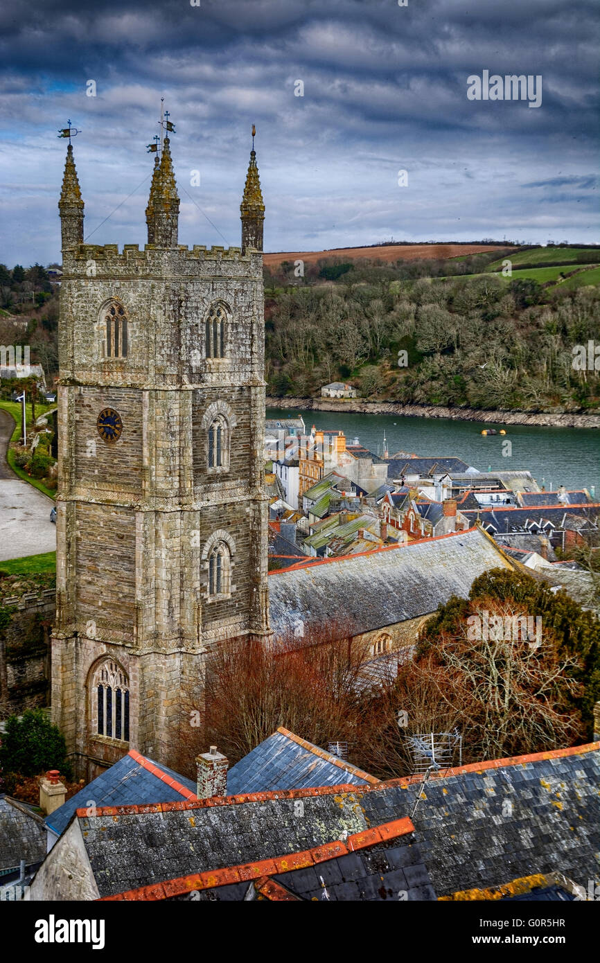 Fowey is a busy Cornish town and port on the south coast of Cornwall ...