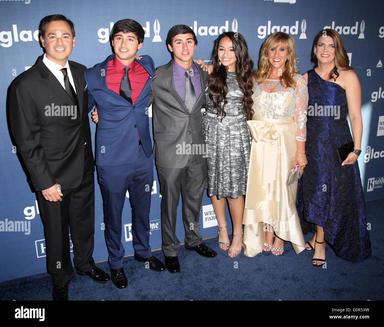 Celebrities attend the 27th Annual GLAAD Media Awards at the Beverly ...