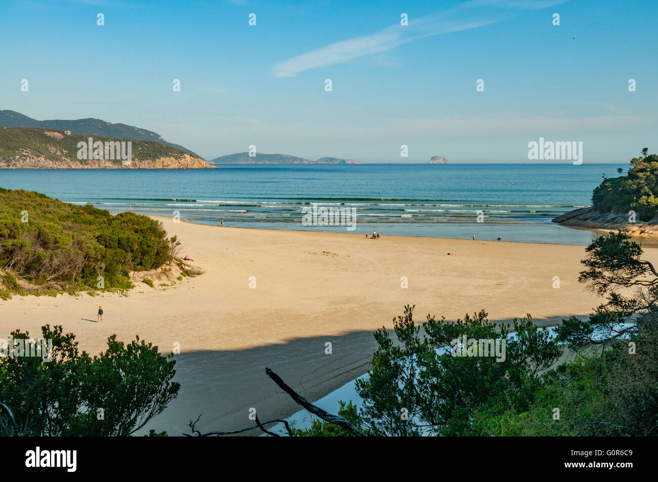 Tidal River Outlet, Wilsons Promontory NP, Victoria, Australia Stock ...