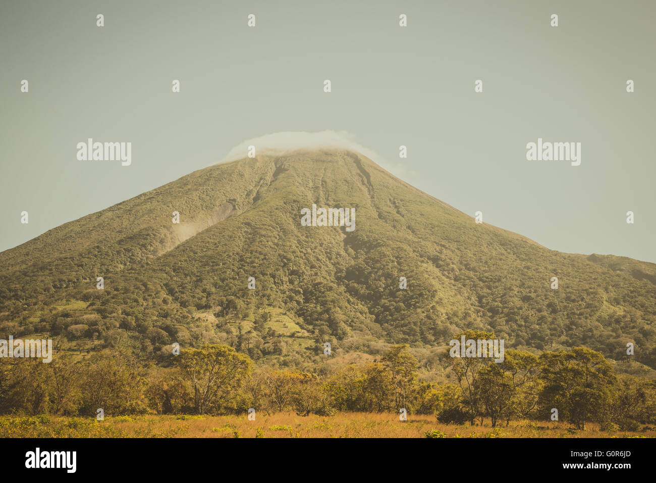 Concepcion Volcano View from Ometepe Island, Nicaragua Stock Photo - Alamy