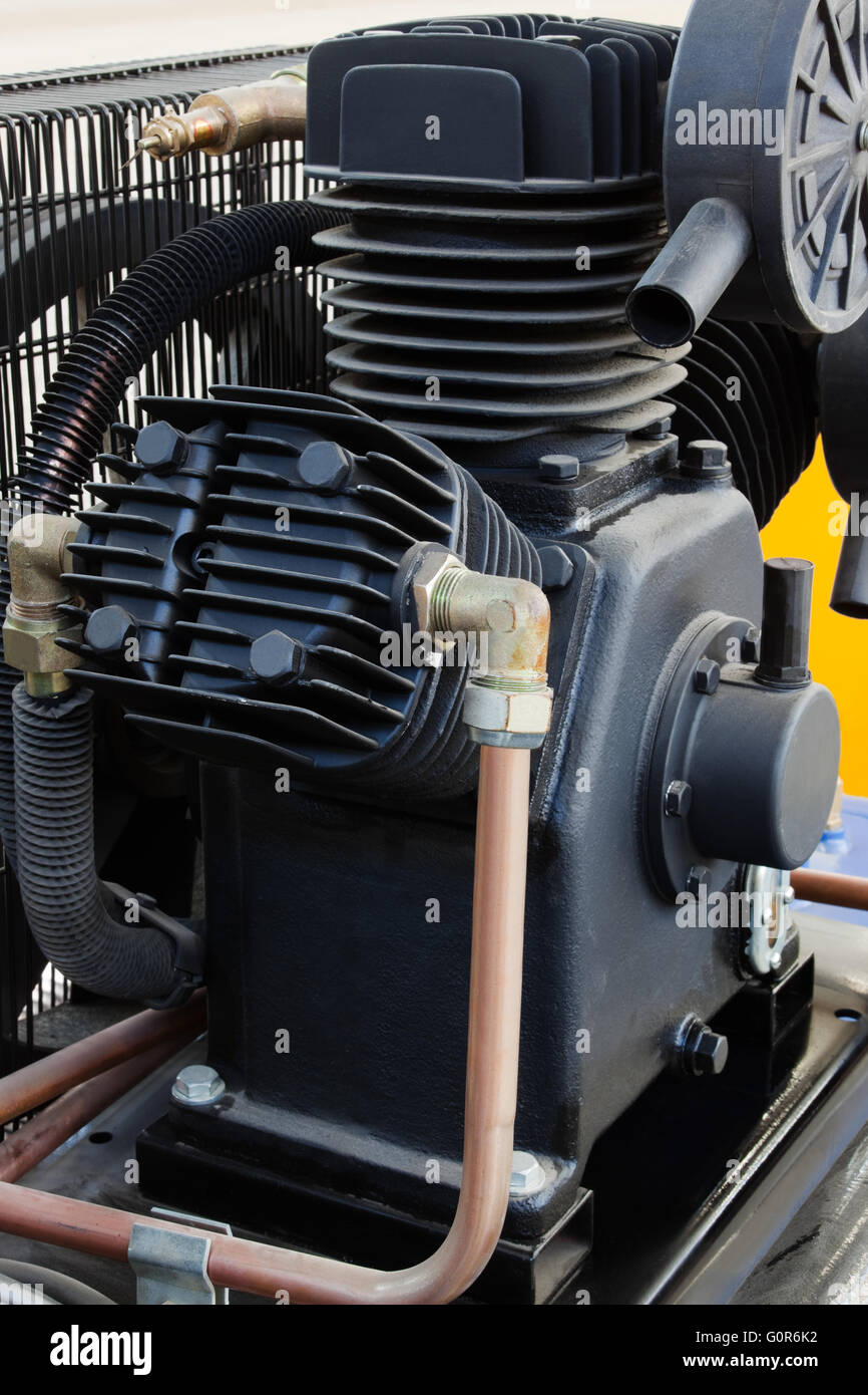 new and powerful compressor in a modern workshop Stock Photo - Alamy