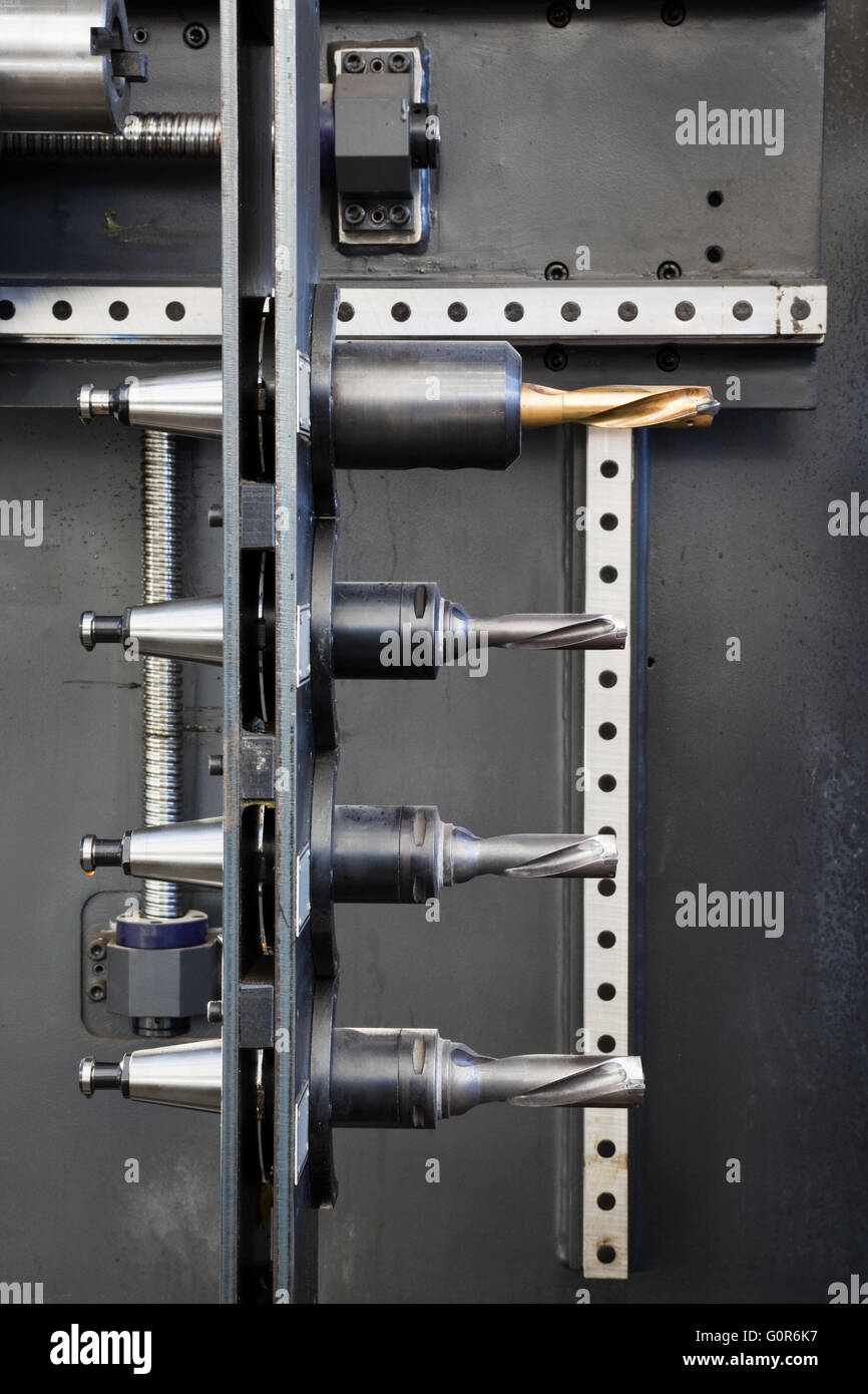 Close up automated drilling machine hi-res stock photography and images ...