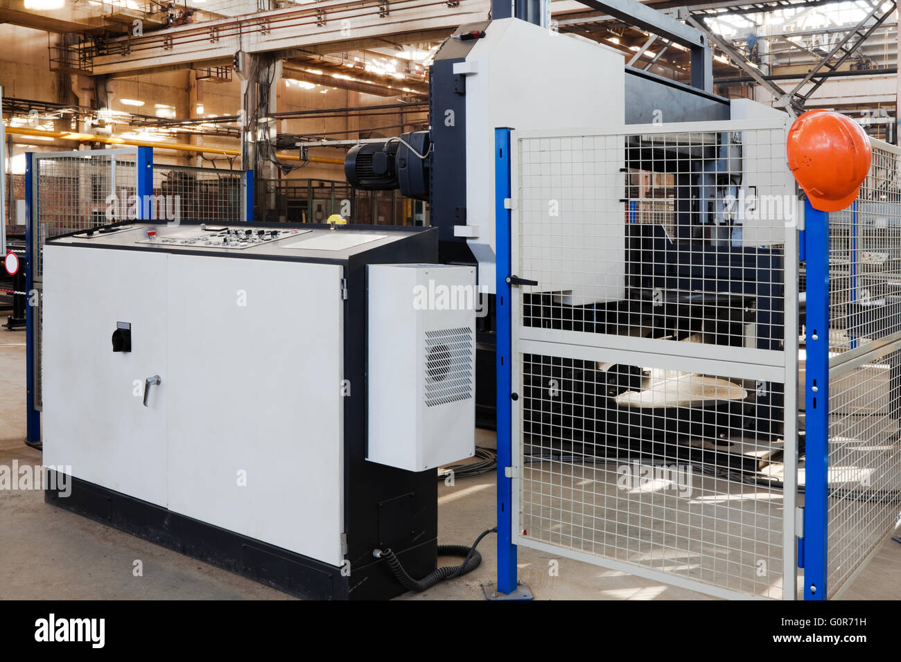 remote control of a new and modern metal machines Stock Photo - Alamy