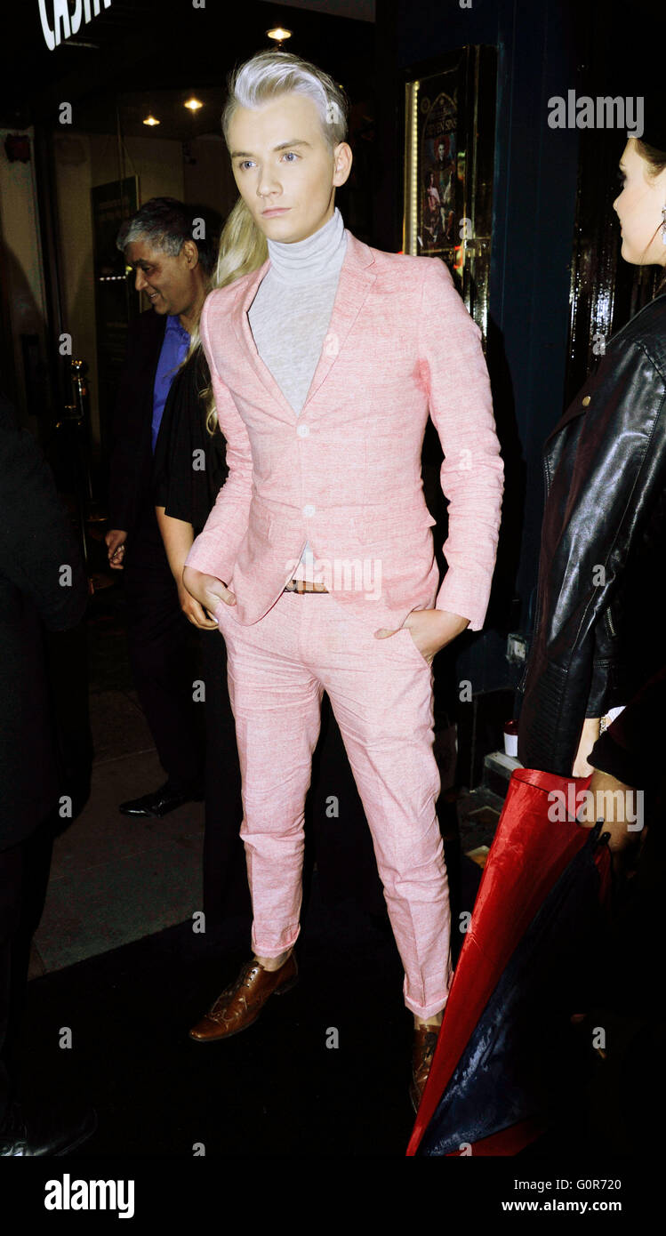 Harry Derbridge attends Jordan Davies party at Café de Paris Featuring ...