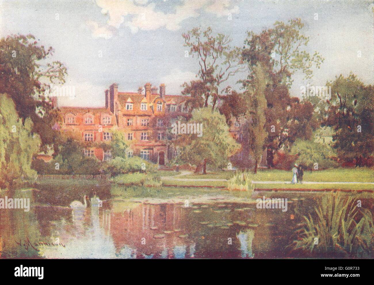 Emmanuel college university of cambridge hi-res stock photography and ...