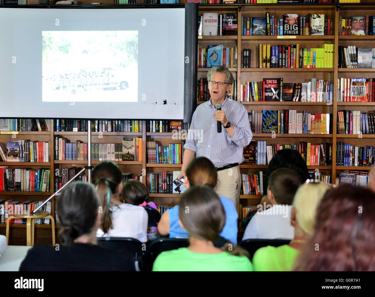 Author Ridley Pearson signs copies of his book 'The Return Book 2: The ...