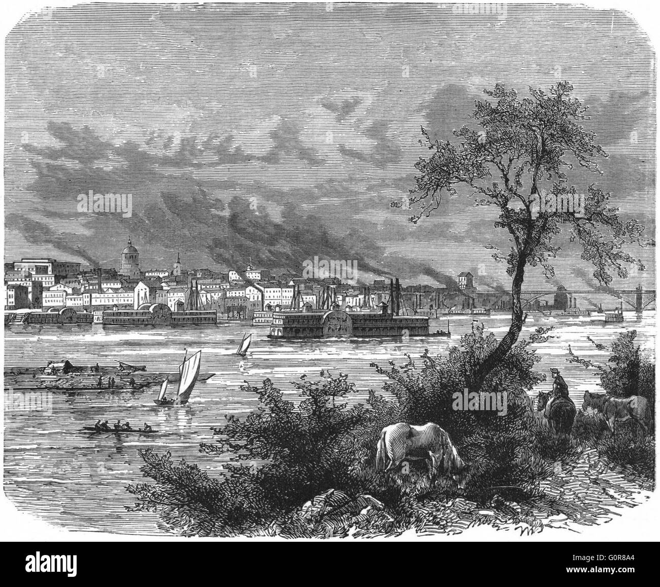 Missouri view Black and White Stock Photos & Images - Alamy